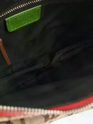 Dior 2004 Rasta Trotter Saddle Shoulder Bag