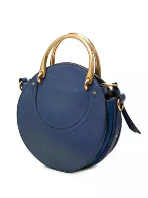 Chloé 2000-2026 Small Calfskin And Suede Pixie Satchel