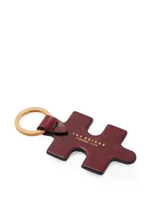 THE BRIDGE Puzzle-piece Leather Keyring