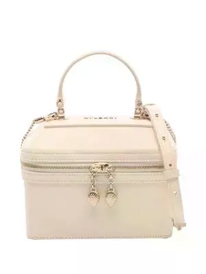 BVLGARI 2010-2026 Leather Serpenti Forever Vanity Bag - Neutrals