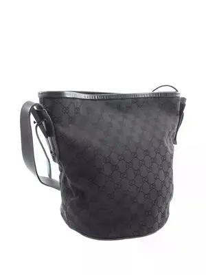 Gucci 1990-2010 Gg Canvas Shoulder Bag