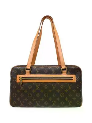 LOUIS VUITTON 2002 Gm Monogram Cite Handbag - Brown