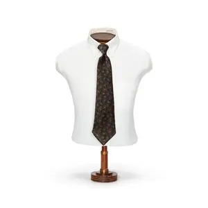 Ralph Lauren Handmade Pine Wool Challis Tie - Navy Multi