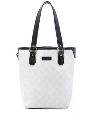 Gucci 2016-2026 Gg Supreme Tote Bag - Black