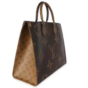 LOUIS VUITTON Monogram Reverse Canvas Onthego Gm