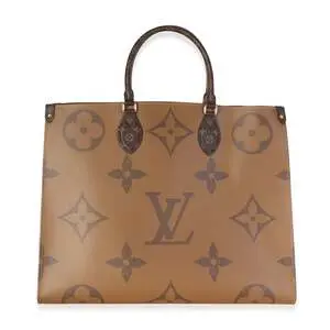 LOUIS VUITTON Monogram Reverse Canvas Onthego Gm