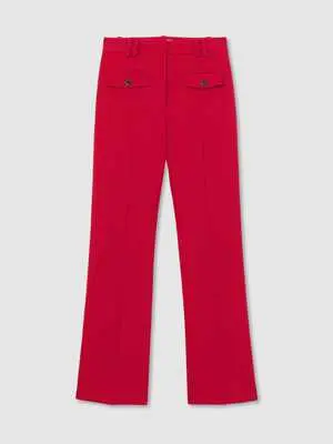 REISS Kira Twin-pocket High-rise Fla Trousers