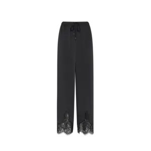 L'Agence Mirel Satin Lace Pants