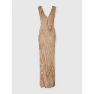 Missoni Long Dress In Zig Zag Jacquard