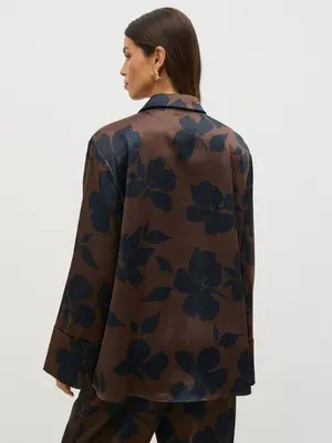 PRETTY LAVISH Bobbi Relaxed Printed Shirt