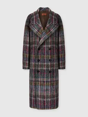 Missoni Oversized Raglan Coat - Multicoloured
