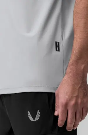 ASRV Tetra-lite Ice Zip Tee - Slate Grey