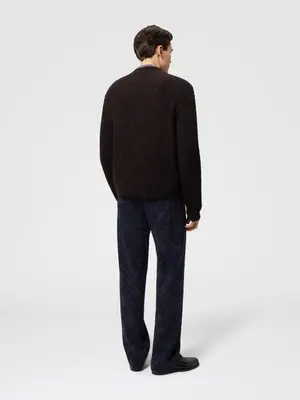 Missoni Wool And Viscose Mélange V-neck Pullover