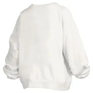 PRESSBOX Virginia Tech Hokies Oversized Janise Arch Over Logo Fleece Sweatshirt