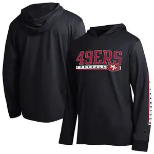 Champion San Francisco 49ers All Star Hooded T-shirt - Black
