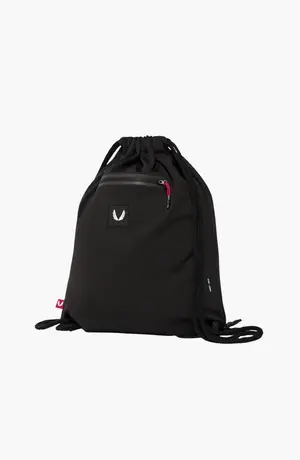 ASRV Mesh Drawstring Bag - Black