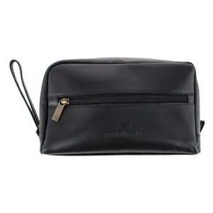 Trafalgar Henson Genuine Leather Travel & Personal Item Bag - Black