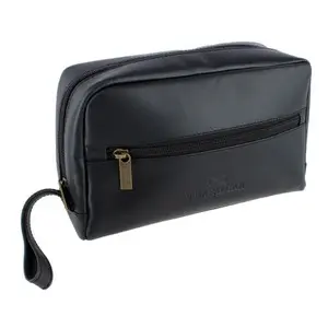 Trafalgar Henson Genuine Leather Travel & Personal Item Bag - Black