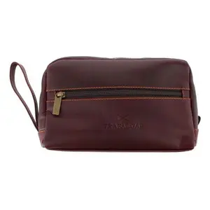 Trafalgar Henson Genuine Leather Travel & Personal Item Bag - Brown