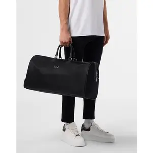 Philipp Plein Nylon Weekend Bag - Black