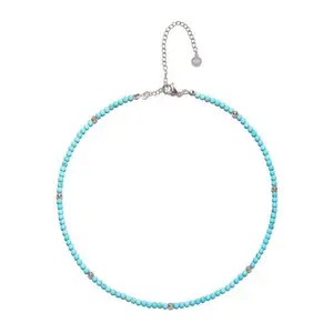 SEVEN SAINTS Choker Necklace For Creativity & Confidence Silver
