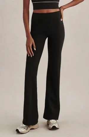 Varley Always High Waist Flare Leggings - Black