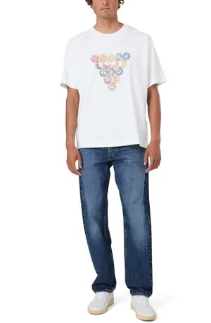 Guess Pool Ball Graphic Oversized T-shirt