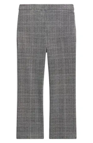 Theory Glen Plaid Ankle Kick Pants