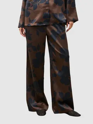 PRETTY LAVISH Bobbi Drawstring Wide Leg Trouser