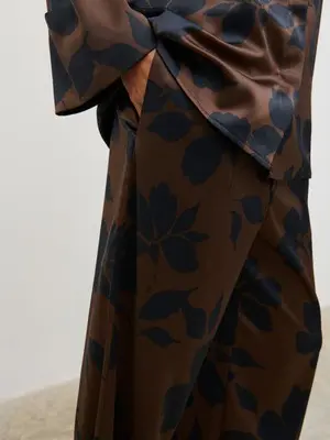 PRETTY LAVISH Bobbi Drawstring Wide Leg Trouser