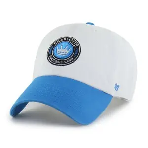 '47 Charlotte Fc Two-tone Clean Up Adjustable Hat - White