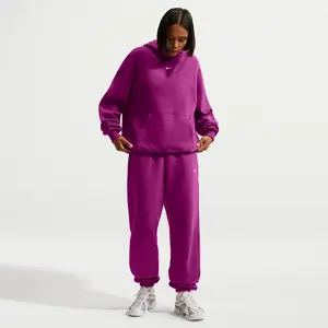 Nike Studio Fleece Medium Weight Oversized Pullover Hoodie