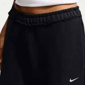 Nike Studio Fleece Heavyweight Mid-rise Wide-leg Pants