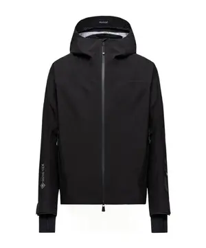 Moncler Hinterburgs Hooded Gore-tex Ski Shell Jacket - Black