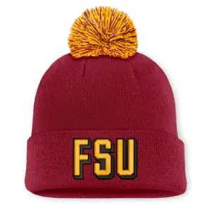Nike Florida State Peak College Cuffed Beanie - Red