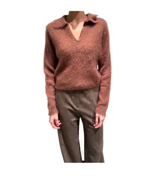 Max Mara Long-sleeved Knitwear - Brown
