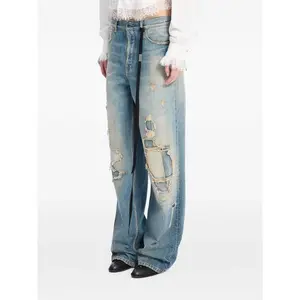ANN DEMEULEMEESTER Straight-leg Jeans