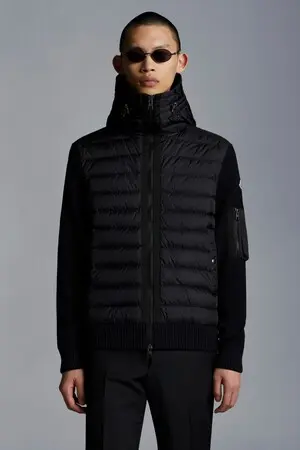 Moncler Padded Wool Hoodie