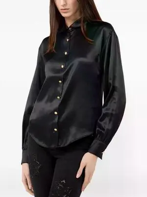 Roberto Cavalli Silk Button-down Shirt