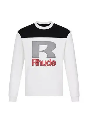 Rhude Racing Panel Long-sleeve T-shirt