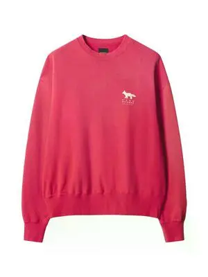 Maison Kitsuné X Kuro Logo-print Sweatshirt - Red