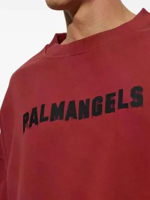 Palm Angels Palm Hills Logo-print Sweatshirt