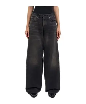 HAIKURE Logo Jeans - Black