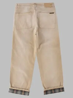 GOLDEN GOOSE Jeans Con Dettaglio Check