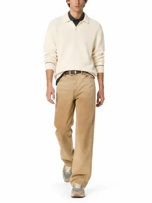 GOLDEN GOOSE Jeans Con Dettaglio Check