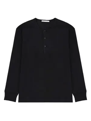 Studio Nicholson T-shirt "kuyto" A Manica Lunga - Black