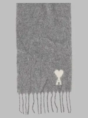 AMI Paris Sciarpa Con Logo