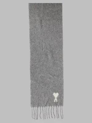 AMI Paris Sciarpa Con Logo
