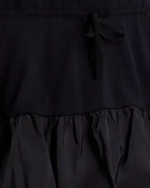 PATOU Bubble Hem Drop Waist Dress