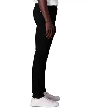 Rag & Bone Cotton Blend Slim Fit Authentic Stretch Jeans - Black
